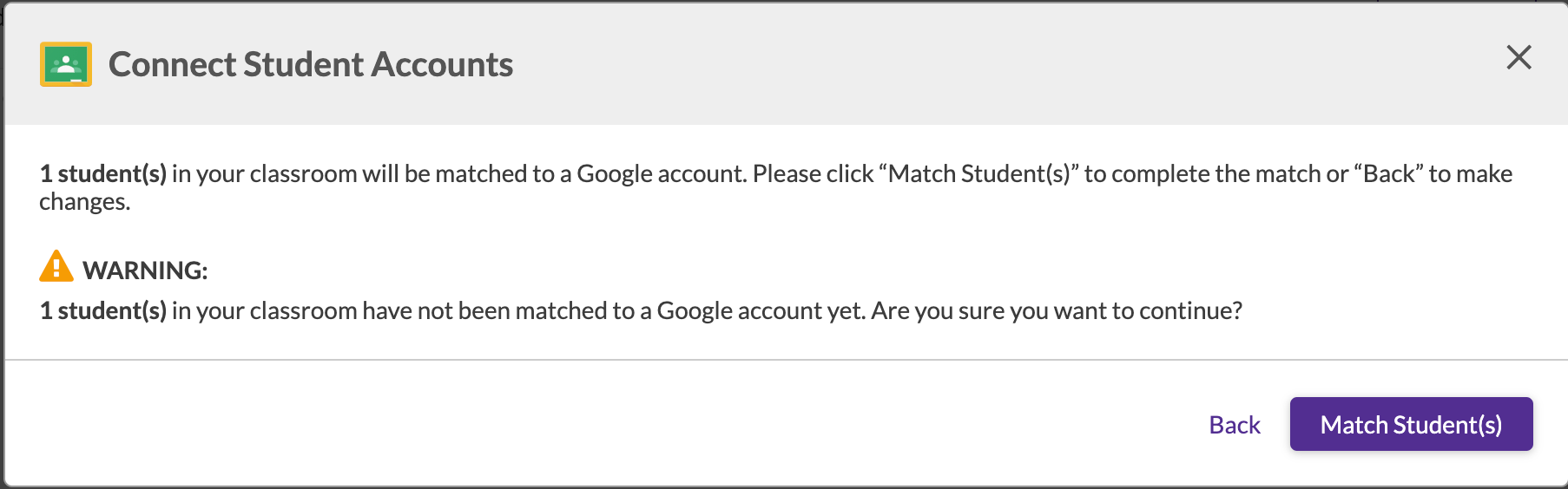 Set up TCI's Google Classroom Integration