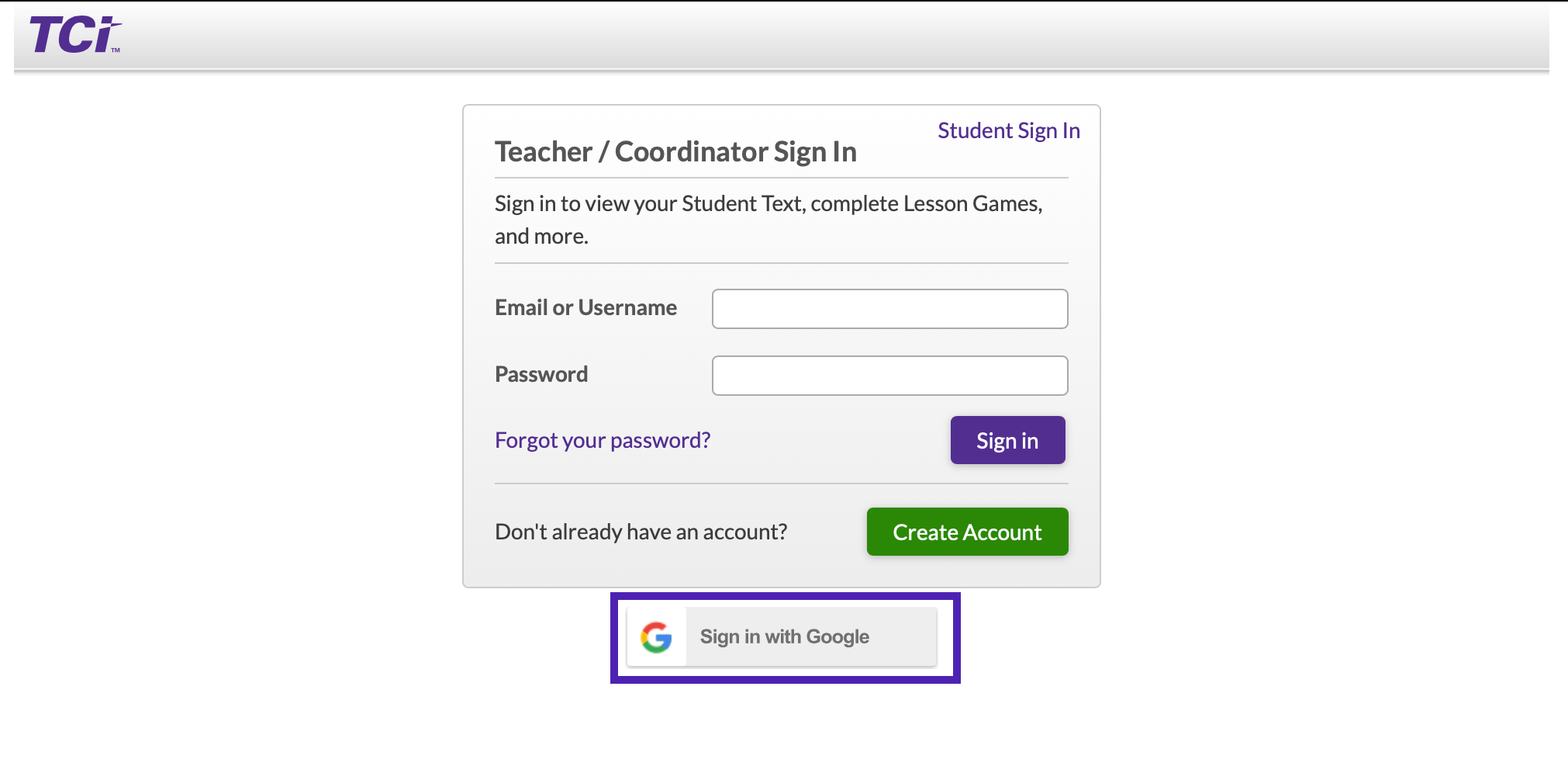 Set up Google Single Sign-In