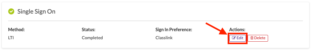 Create TCI LTI Credentials